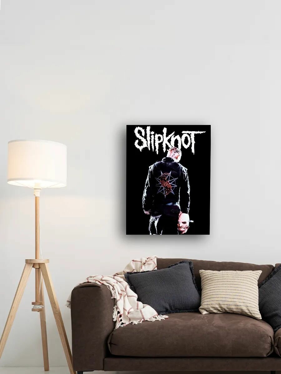 Постеры на стену Slipknot, плакат 1шт, А4 размер. — фото 1