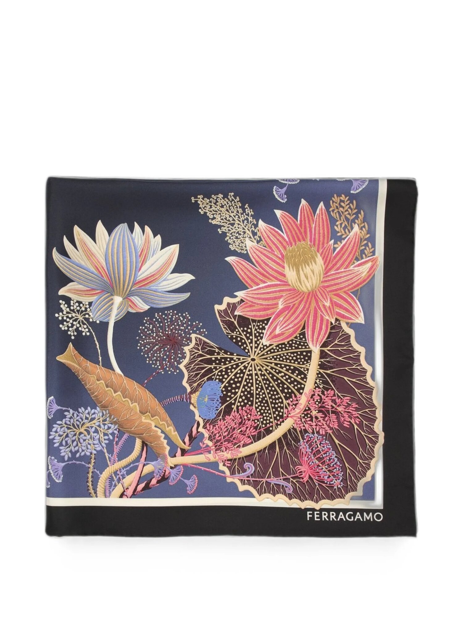 Шарф Water lilies silk scarf для девочек