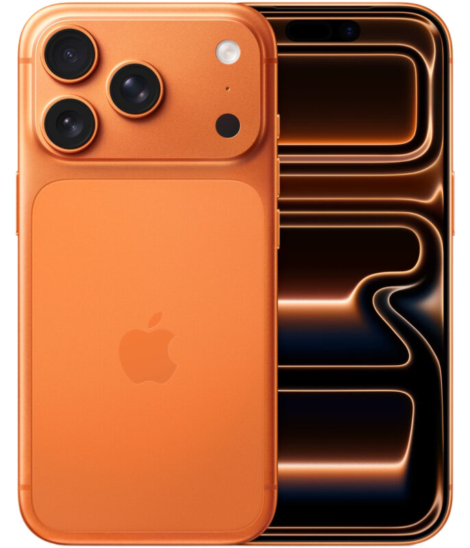 Смартфон Apple iPhone 17 Pro Max, 48 Мп, 120 Гц, 2Tb, eSIM, Orange (Global) — фото 1