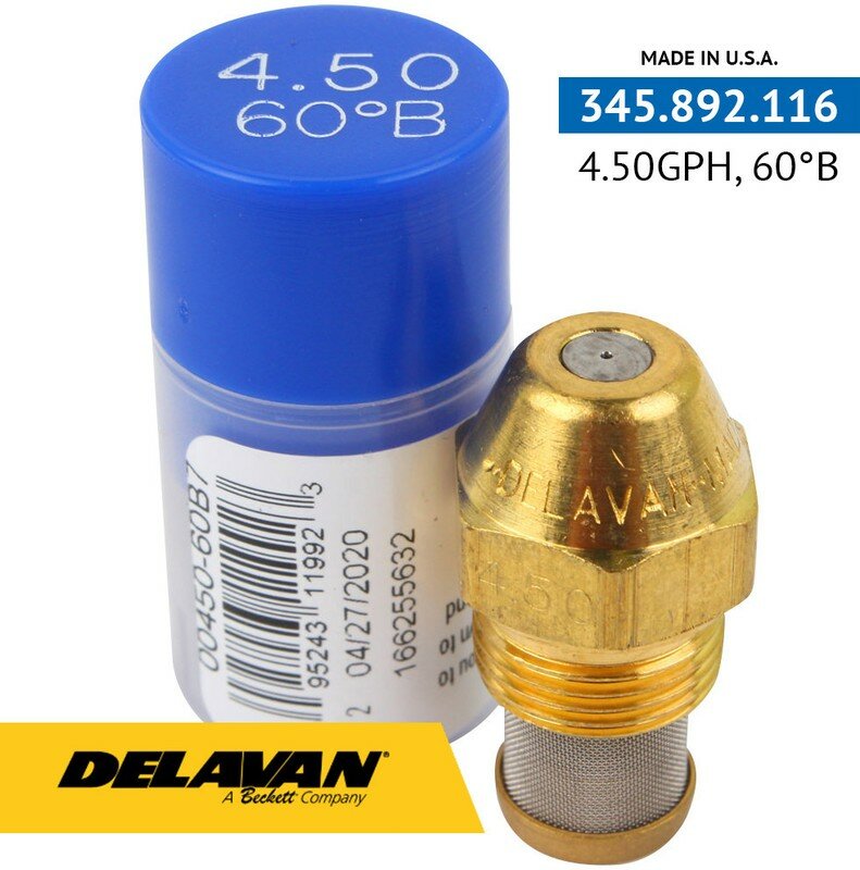 Топливная форсунка Delavan 4.50GPH, 60B (7) 00450-60B7