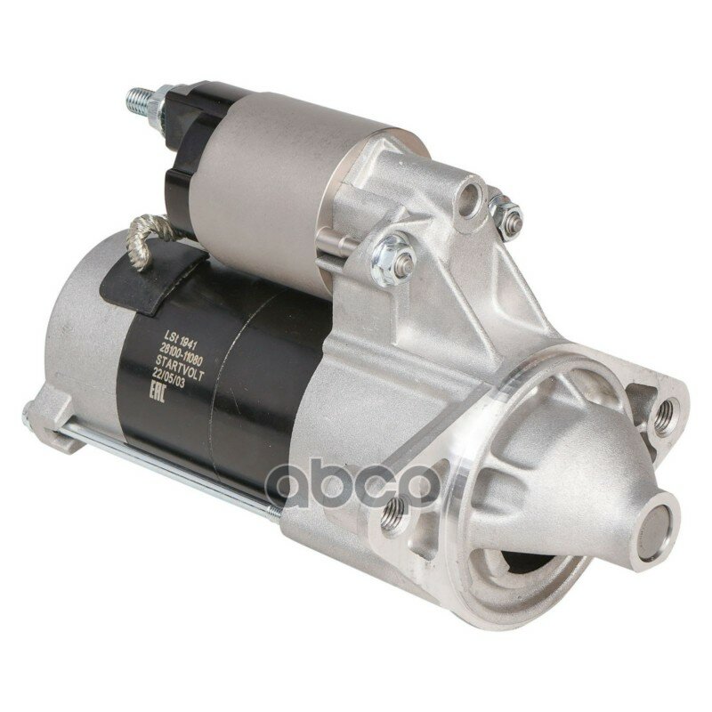 Стартер для а/м Toyota Corolla E10 (91-)/Caldina T19 (92-) 1.3i/1.5i 1кВт (LSt 1941) STARTVOLT арт. lst-1941
