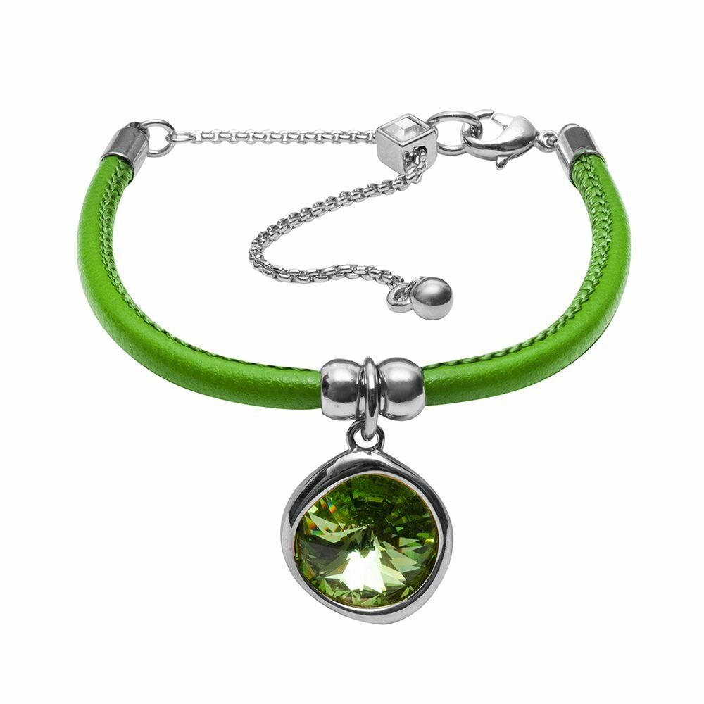 Браслет, хрусталь, кристалл, стразы, кристаллы Swarovski