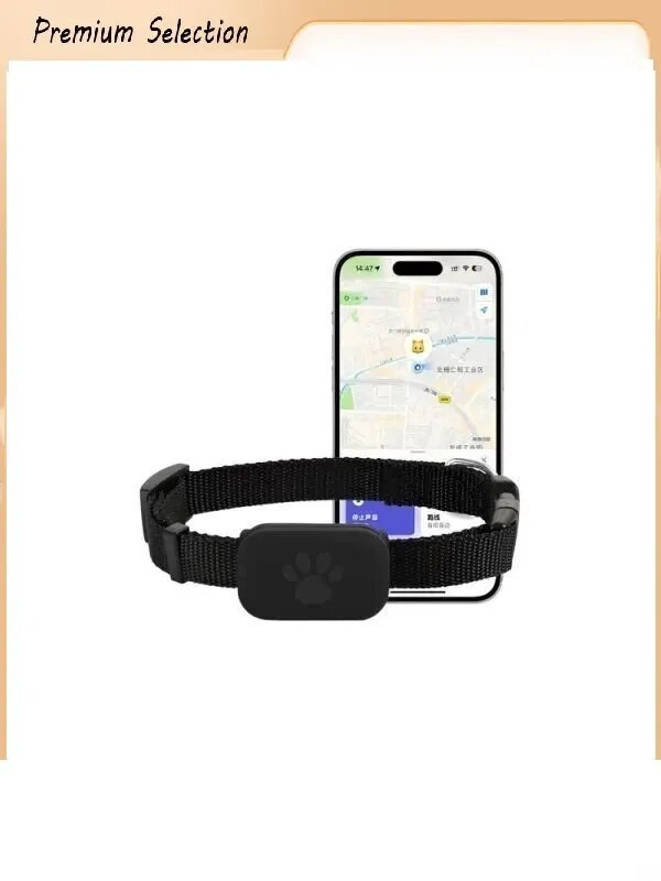 GPS ошейник для кошек и собак без SIM, без зарядки, трекер для животных с приложением