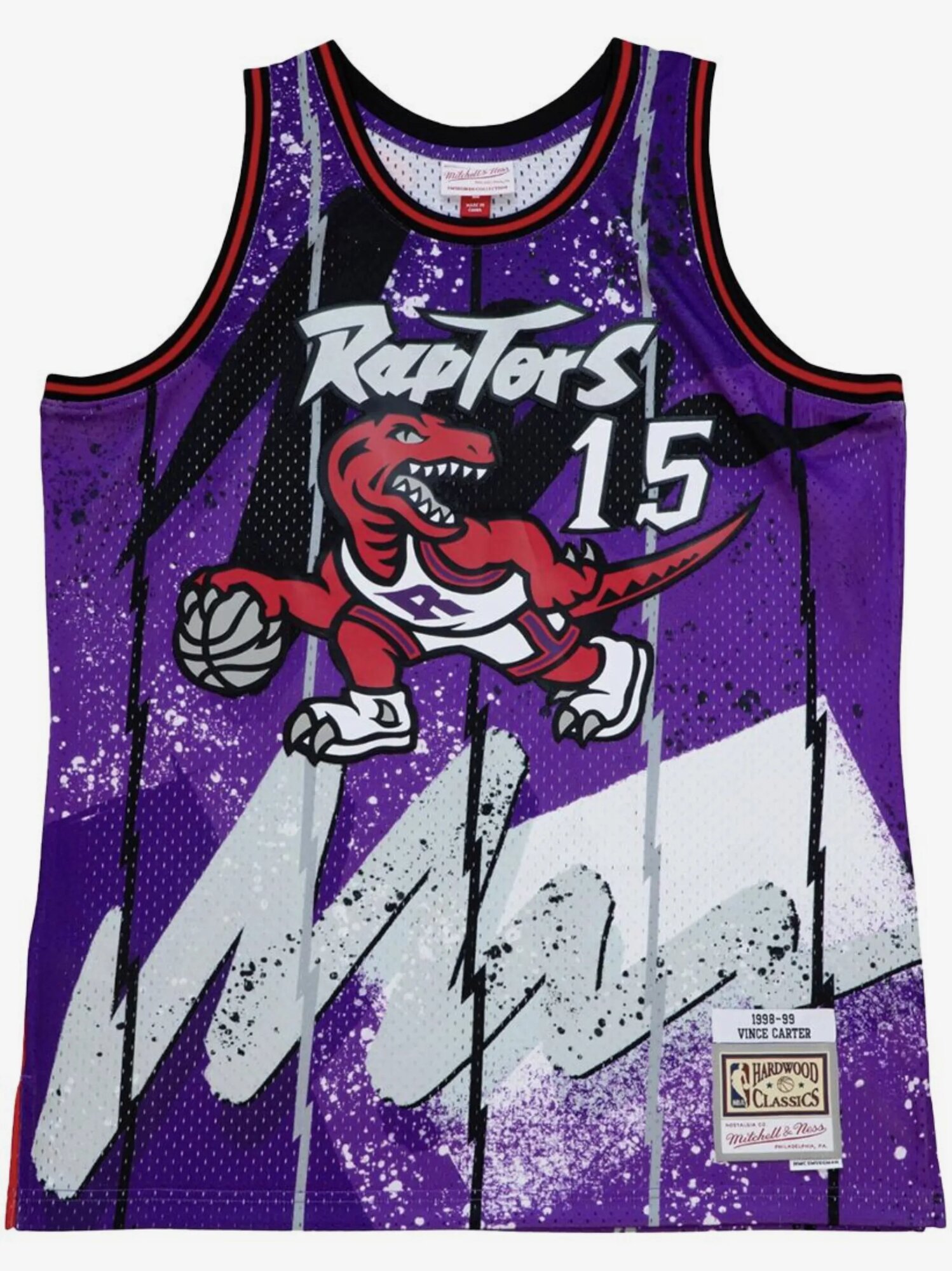 Топ NBA Raptors 1998 Vince Carter Hyper Hoops Swingman