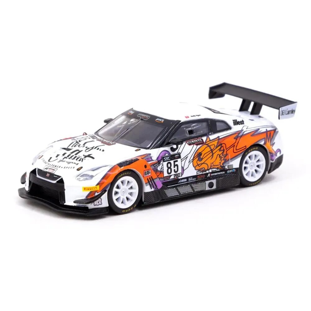 Машинка Tarmac Works 1/64 Nissan Gt-R Nismo Gt3 Gt World Challenge Asia Esports 2020 Emotorsports Diecast Scale Model Car