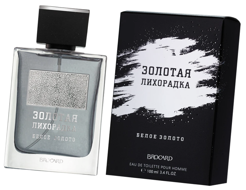 «Брокард Золотая Лихорадка Белое Золото - мужской аромат, eau de toilette 100 мл» = 85 ✓