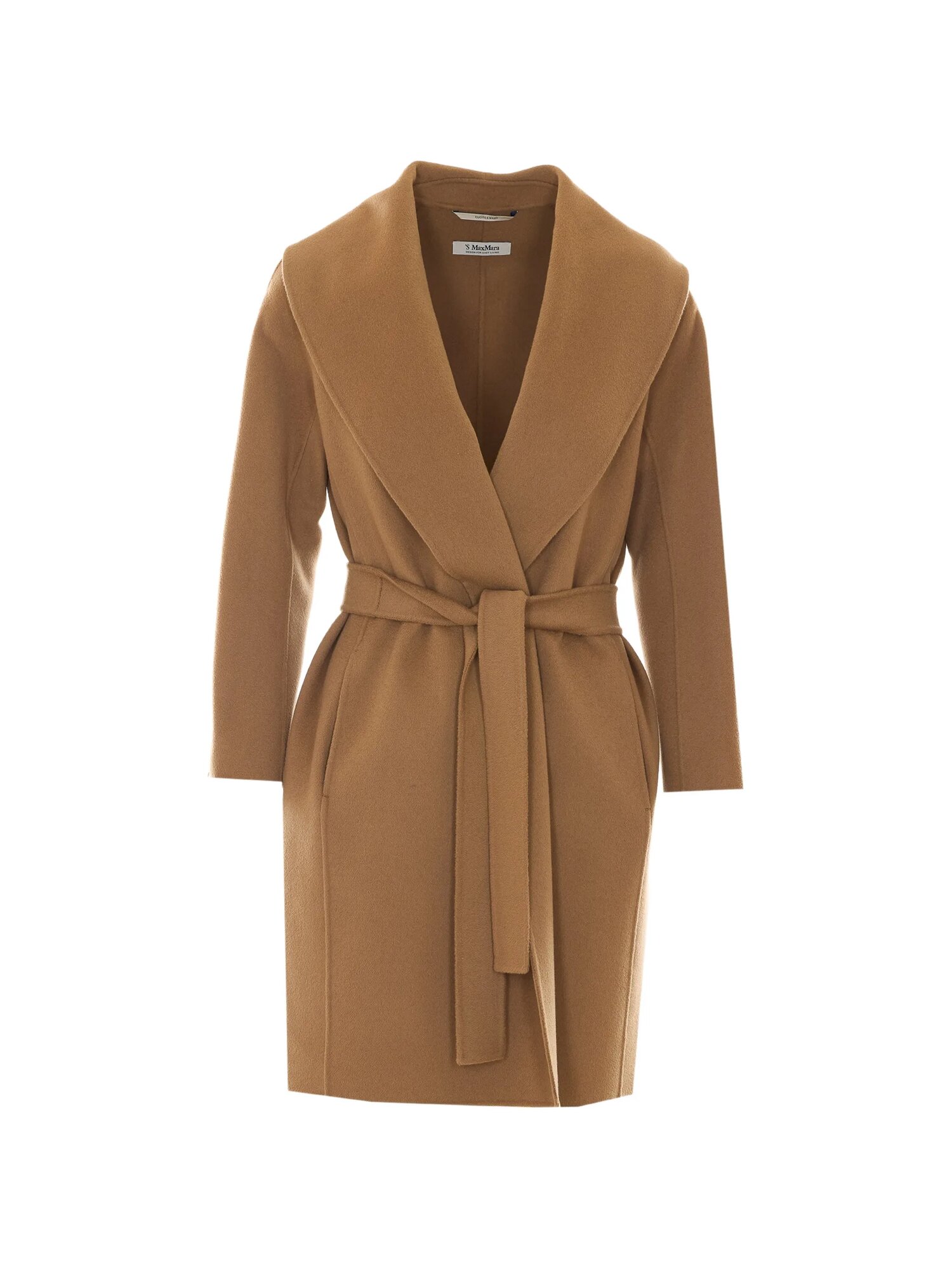 Пальто Messi belted coat