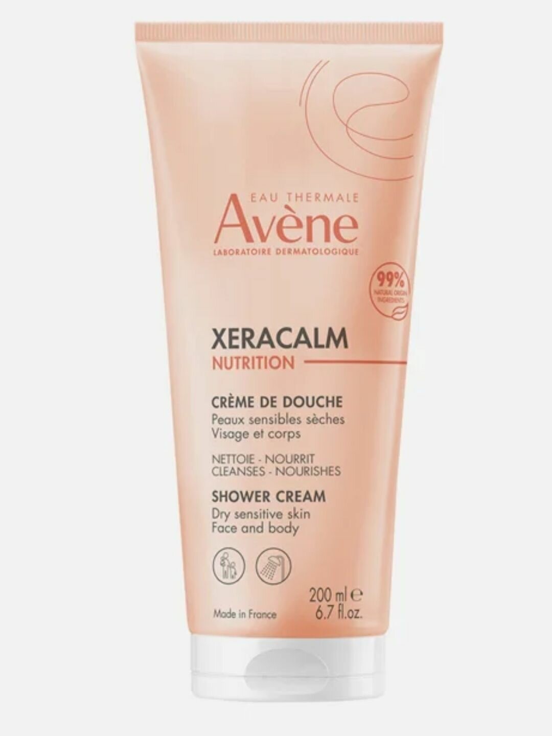 Очищающий крем-гель EAU THERMALE AVENE xeracalm nutrition