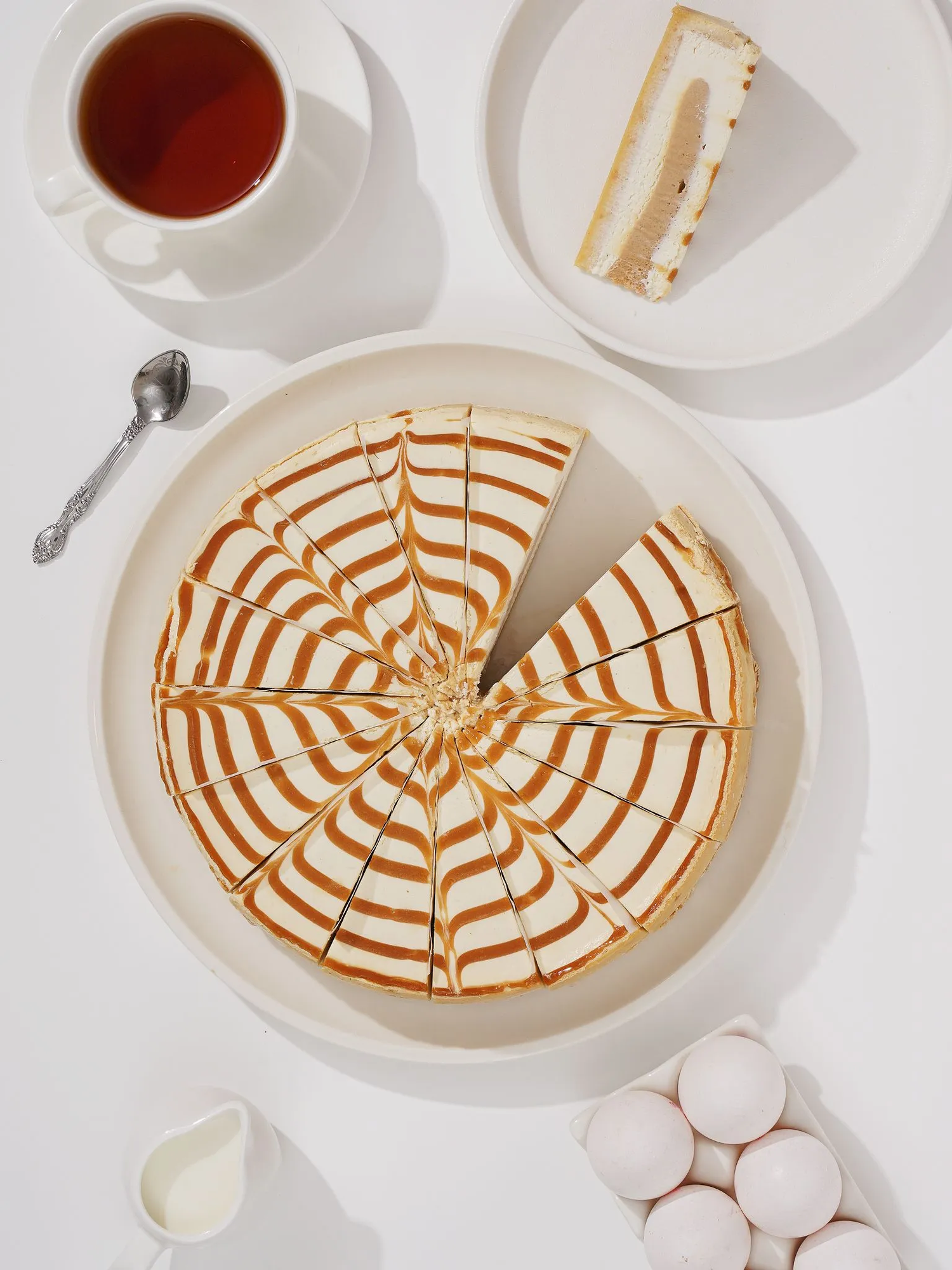 Чизкейк Dessert Fantasy карамельный, 20 порций по 100 г. (2 кг.) — фото 1