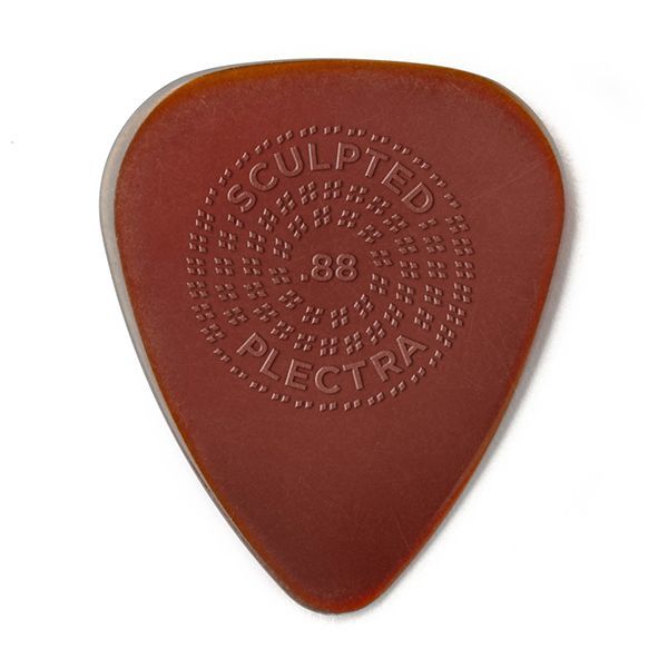 Медиаторы, 3шт, толщина 0.88мм, с насечкой DUNLOP 510P.88 Primetone Standard Grip