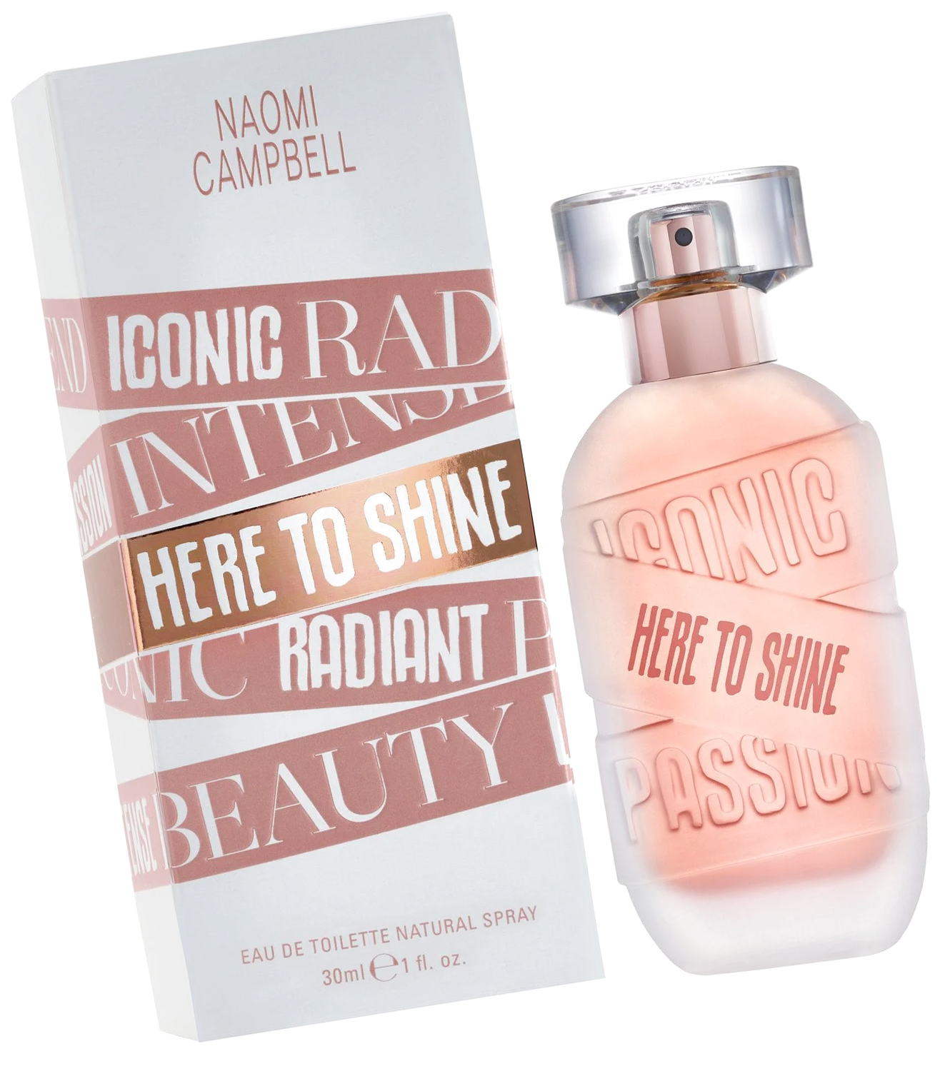 Хире Ту Шайн духи для женщин 50 мл / Naomi Campbell Here To Shine туалетная вода