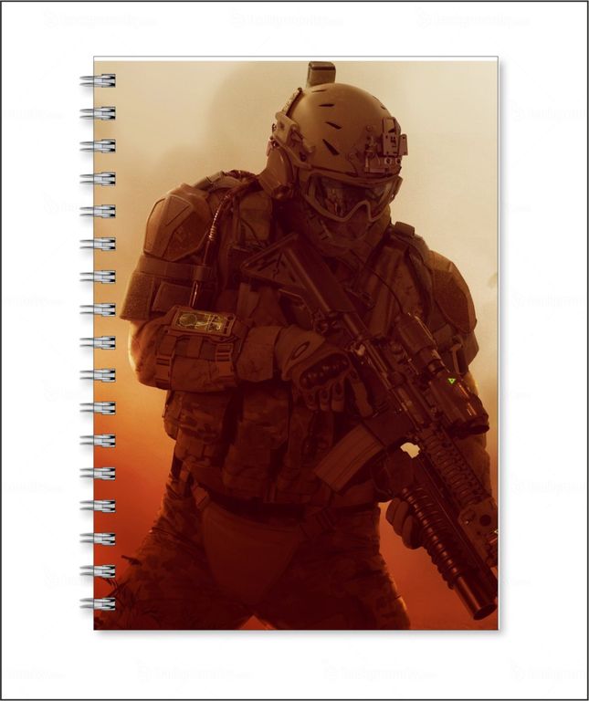 Тетрадь Warface, Варфейс №11, А6