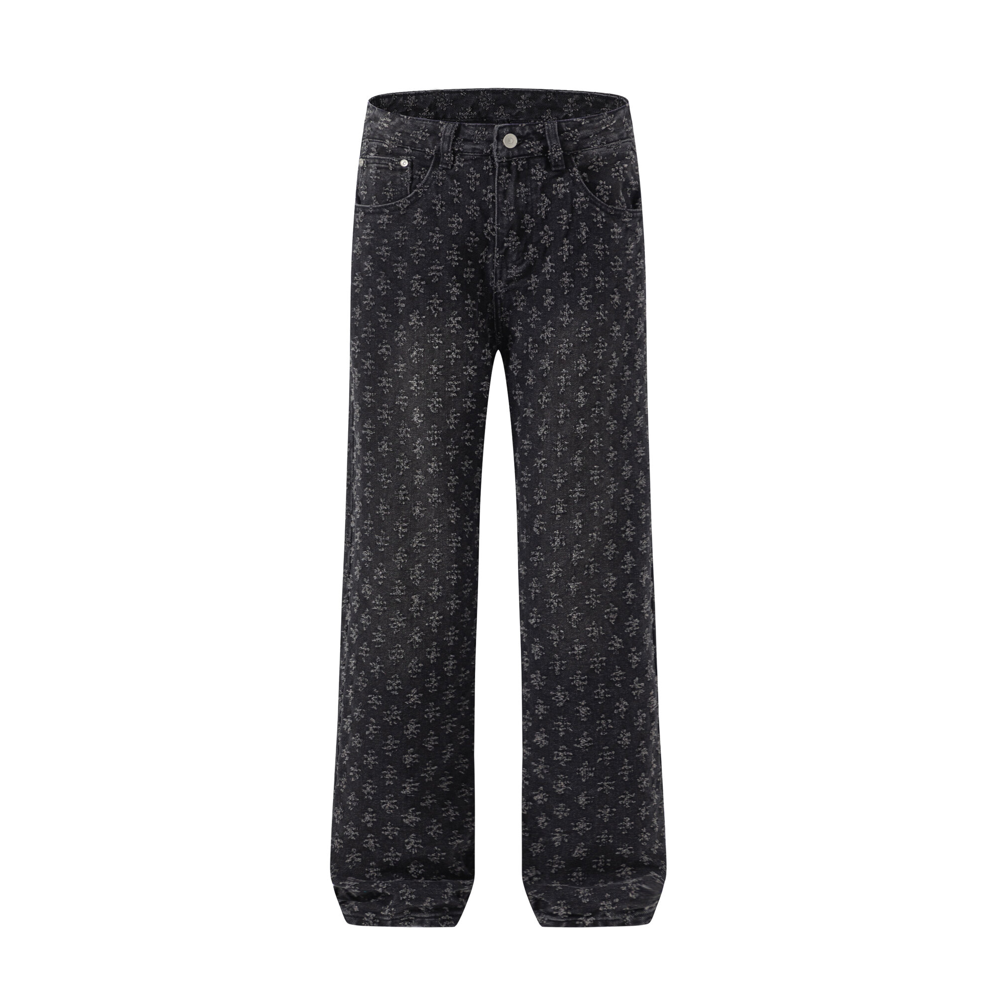 Джинсы трубы FUERZA Moderate Straight Fit Pants