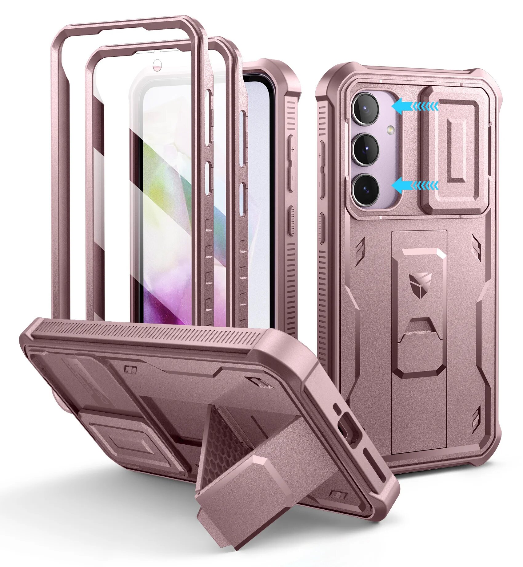 Чехол Dexnor для Samsung Galaxy A55 Peony powder