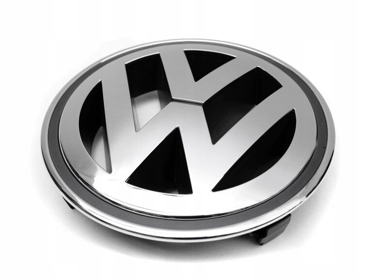 Эмблема передняя Volkswagen Passat B5, B6 / Фольксваген пассат Б5, Б6. Диаметр: 15 см.