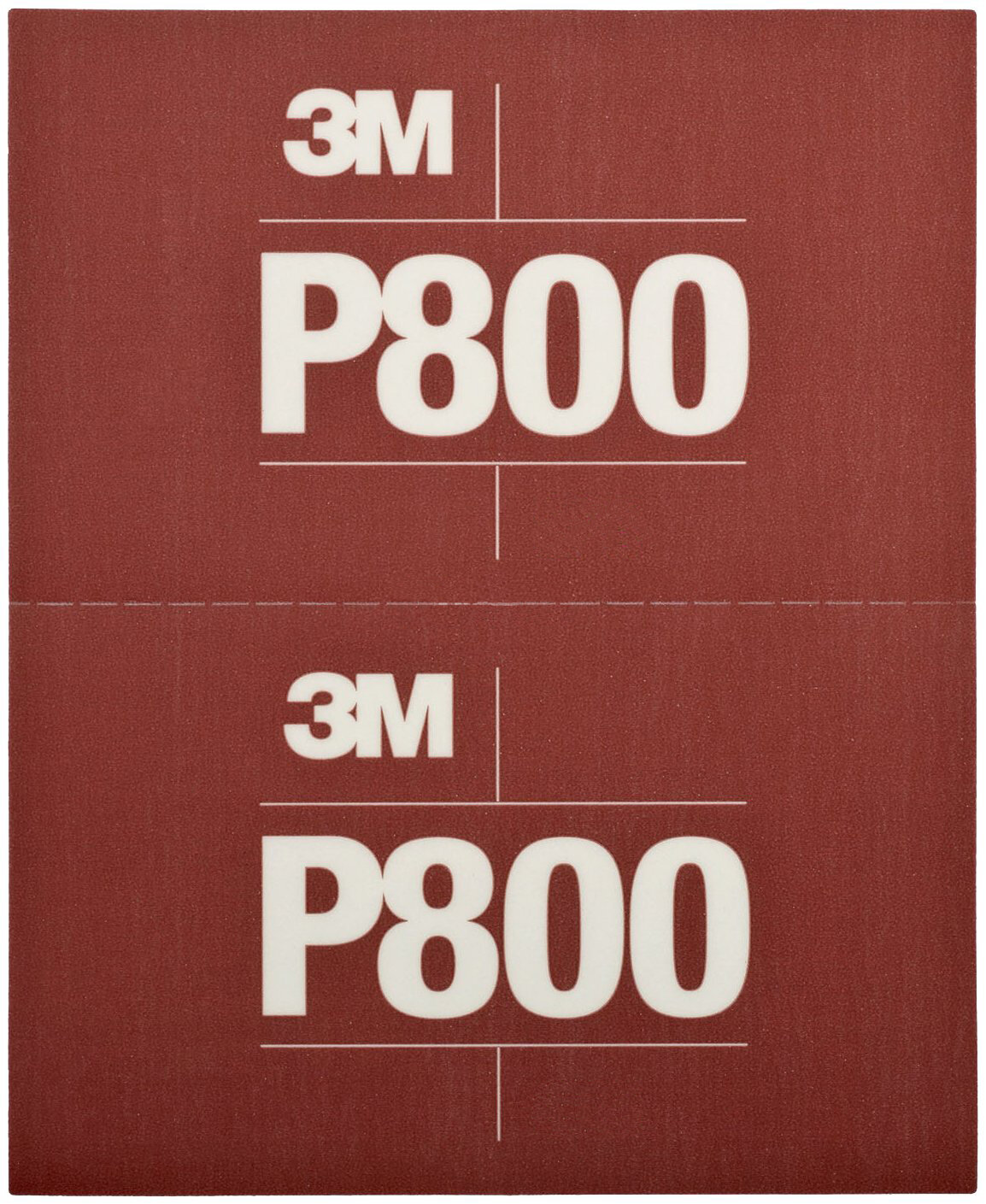 Гибкий абразивный шлифовальный лист (наждачка / шкурка) 3M™ Hookit™ арт. 34340 P800, 175x140 мм, для ручной шлифовки, 1 шт.