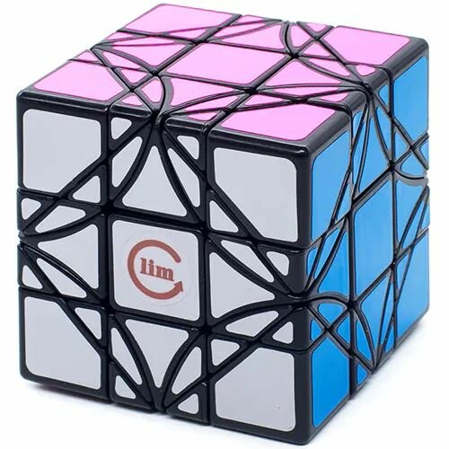 Головоломка рубика / FangShi LimCube 3x3x3 Dreidel Черный / Развивающая игра