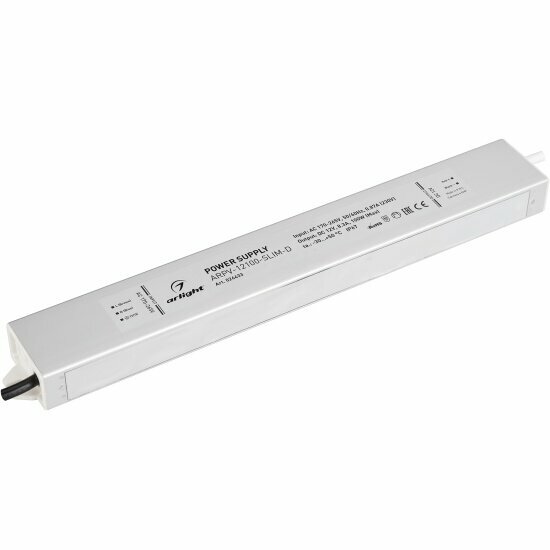 Блок питания Arlight ARPV-12100-Slim-D 12V 100W 67 IP 8,3A 026433