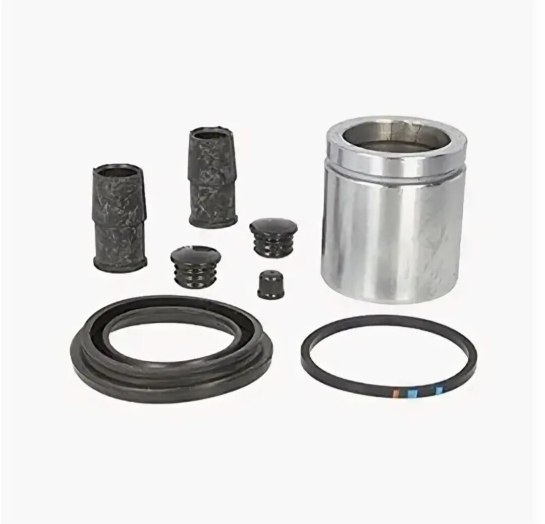 Ремкомплект переднего суппорта VW Polo sedan RUS 2010- (Поло седан) с поршнем Lynx