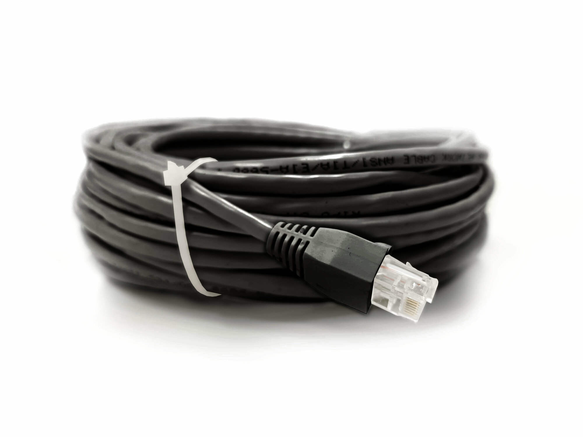 Патч-корд уличный 20 m черный