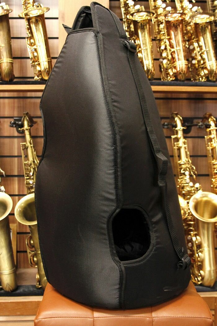 Саксмьют сурдина для изогнутого Сопрано-саксофона Bird Master Black Черный