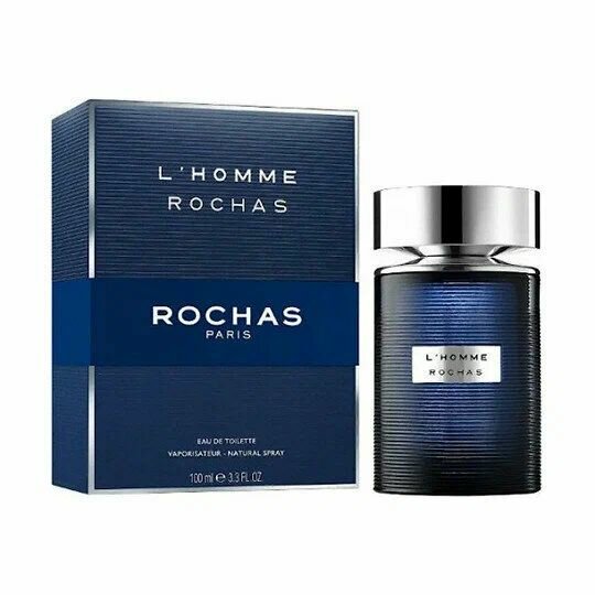 Туалетная вода Rochas "L'homme", мужская, восточные ноты, 100мл