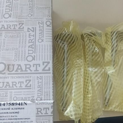 Клапан впускной Quartz (комплект) renault/dacia арт. QZ1475894IN