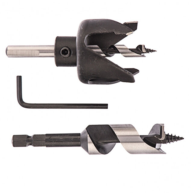 MATRIX набор для установки врезных замков, 3 предмета, профессиональный инструмент