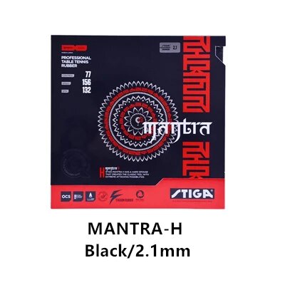 STIGA Mantra-H Black, 2.1mm, накладка для настольного тенниса