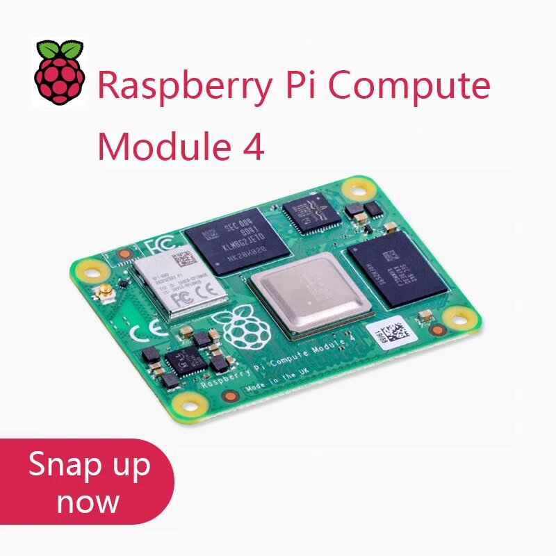 Raspberry Pi Compute Module 4 Single Board, CM4108000 — фото 1