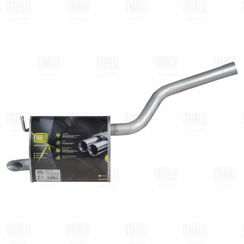 Глушитель для а/м Skoda Octavia A5 (04-) 1.6i основной, Trialli EMM1815
