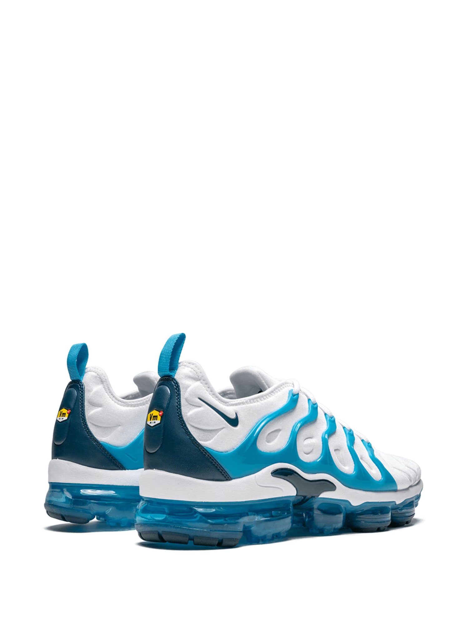 Кроссовки NIKE Air VaporMax Plus, размер 12 US, white — фото 1