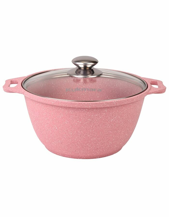 Кастрюля с крышкой Kukmara Trendy style, антипригарная, 3 л