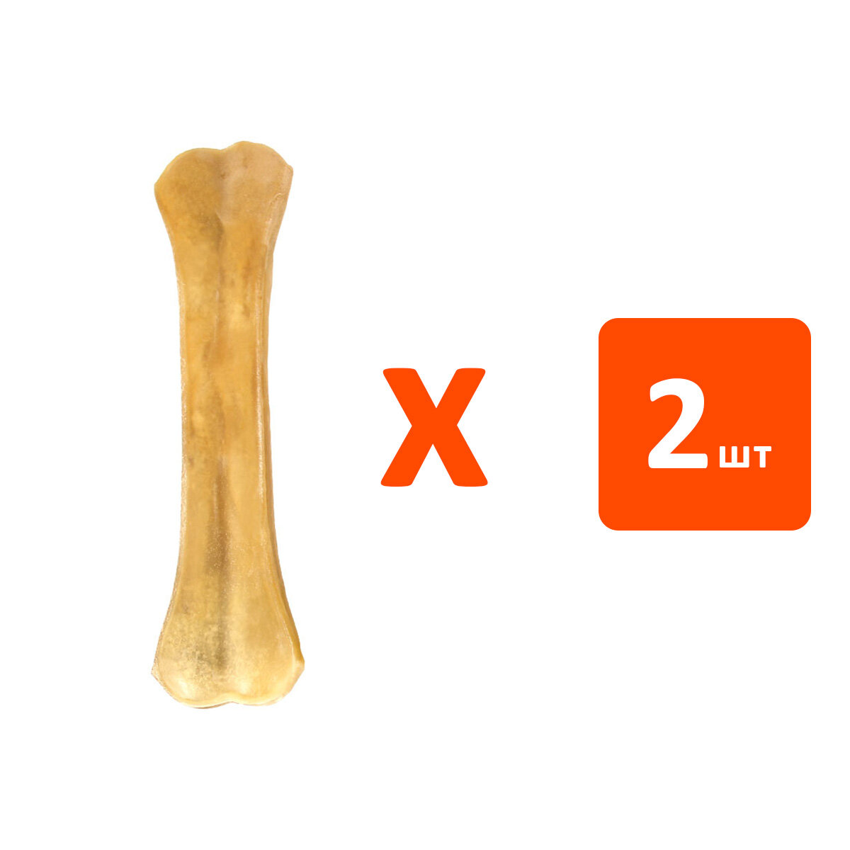 Лакомство TRIOL для собак кость из жил 25 см 5 шт 1 шт х 2