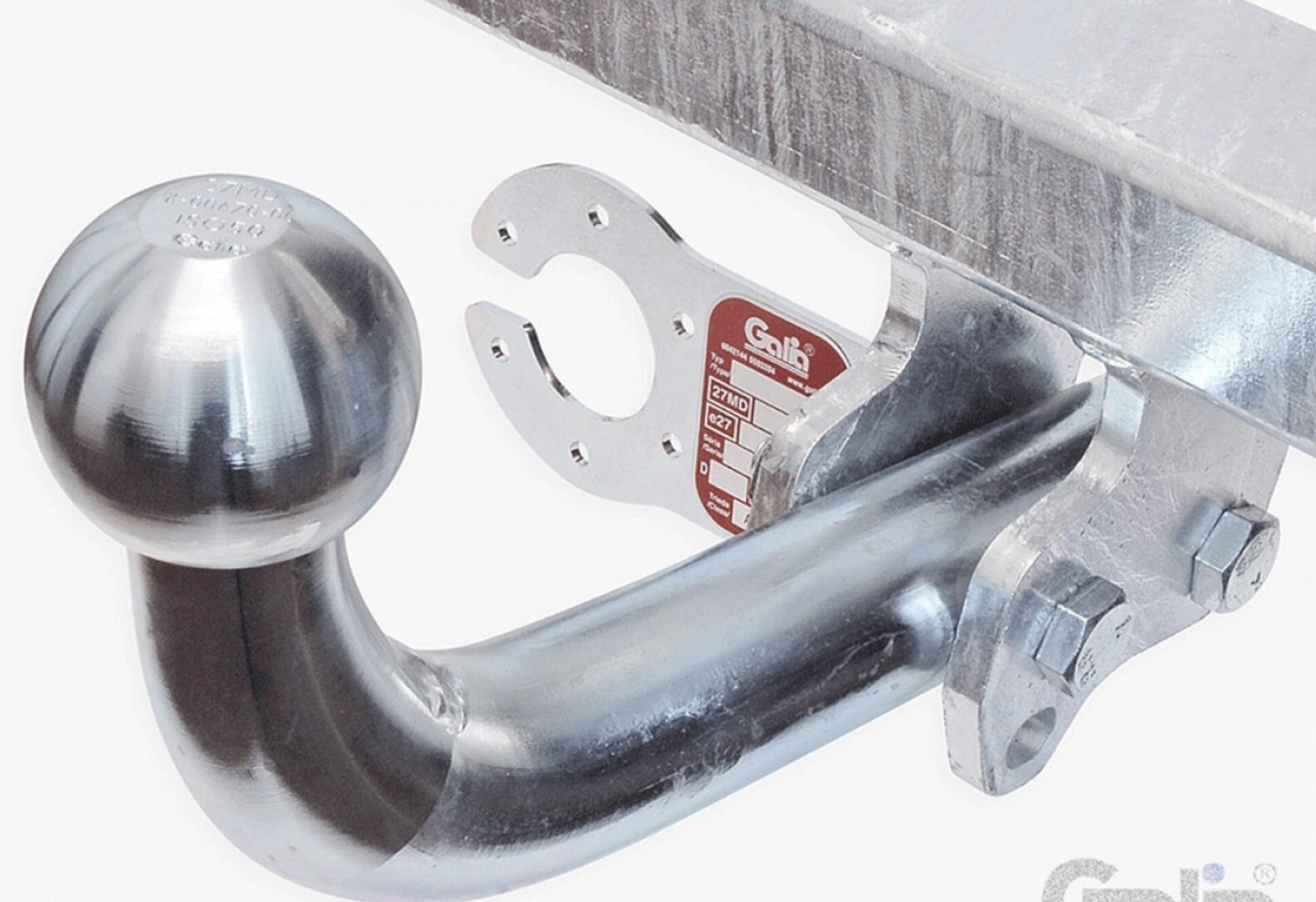 Оцинкованный фаркоп на Lexus NX350H 2022-, Lexus NX450H 2022- (без электрики), Galia L030A