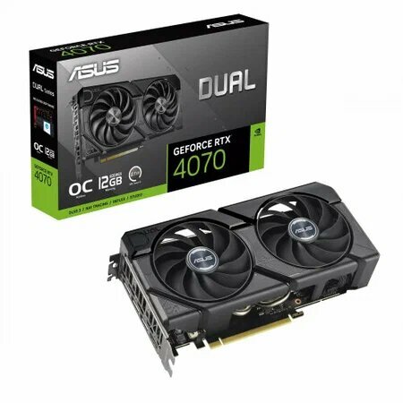 Видеокарта Asus GeForce RTX 4070 DUAL EVO 12G OC