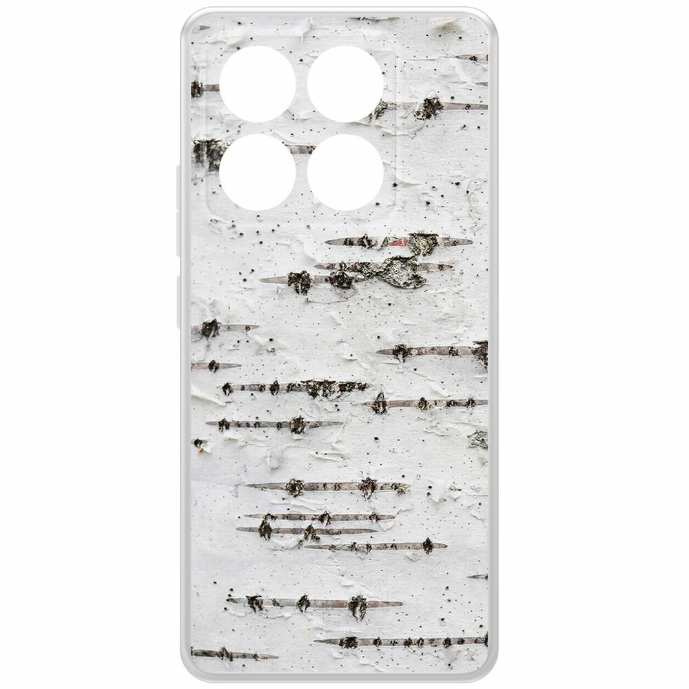 Чехол-накладка Krutoff Clear Case Березка для Xiaomi 14T Pro