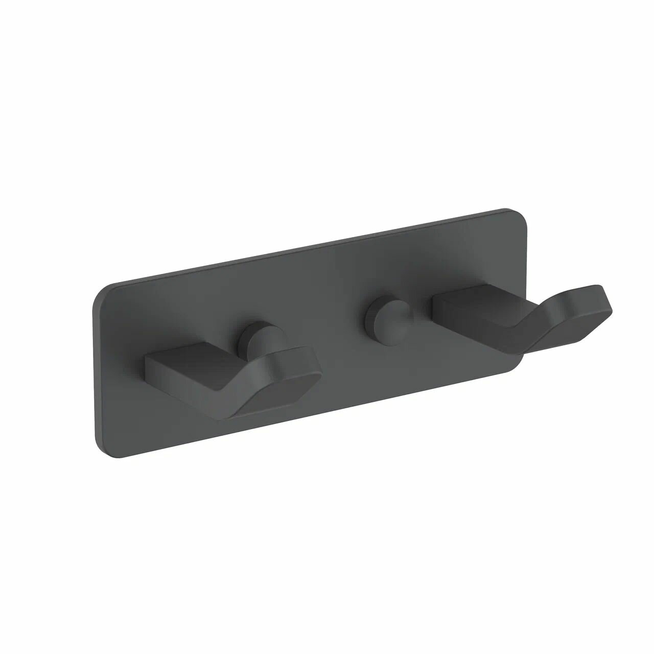 Планка два крючка SCHEIN черная (9213MB)