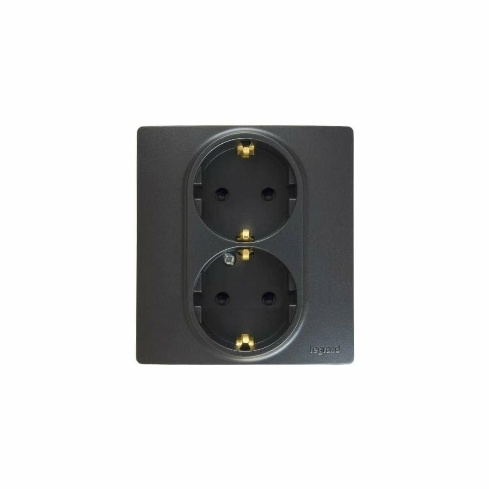 Двойная розетка Legrand Etika