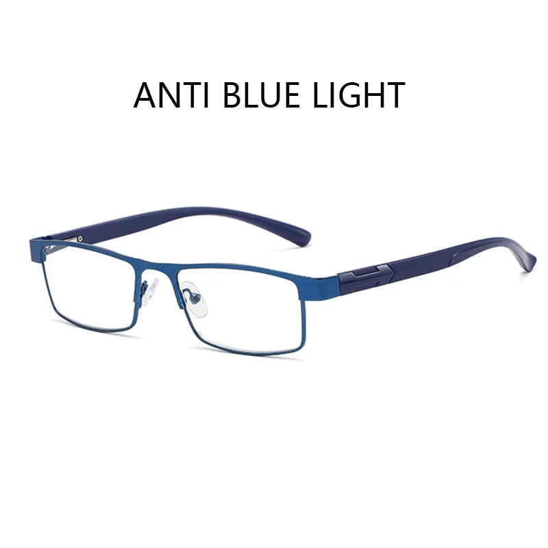 Очки для чтения Anti Blue Light Blue +2.5