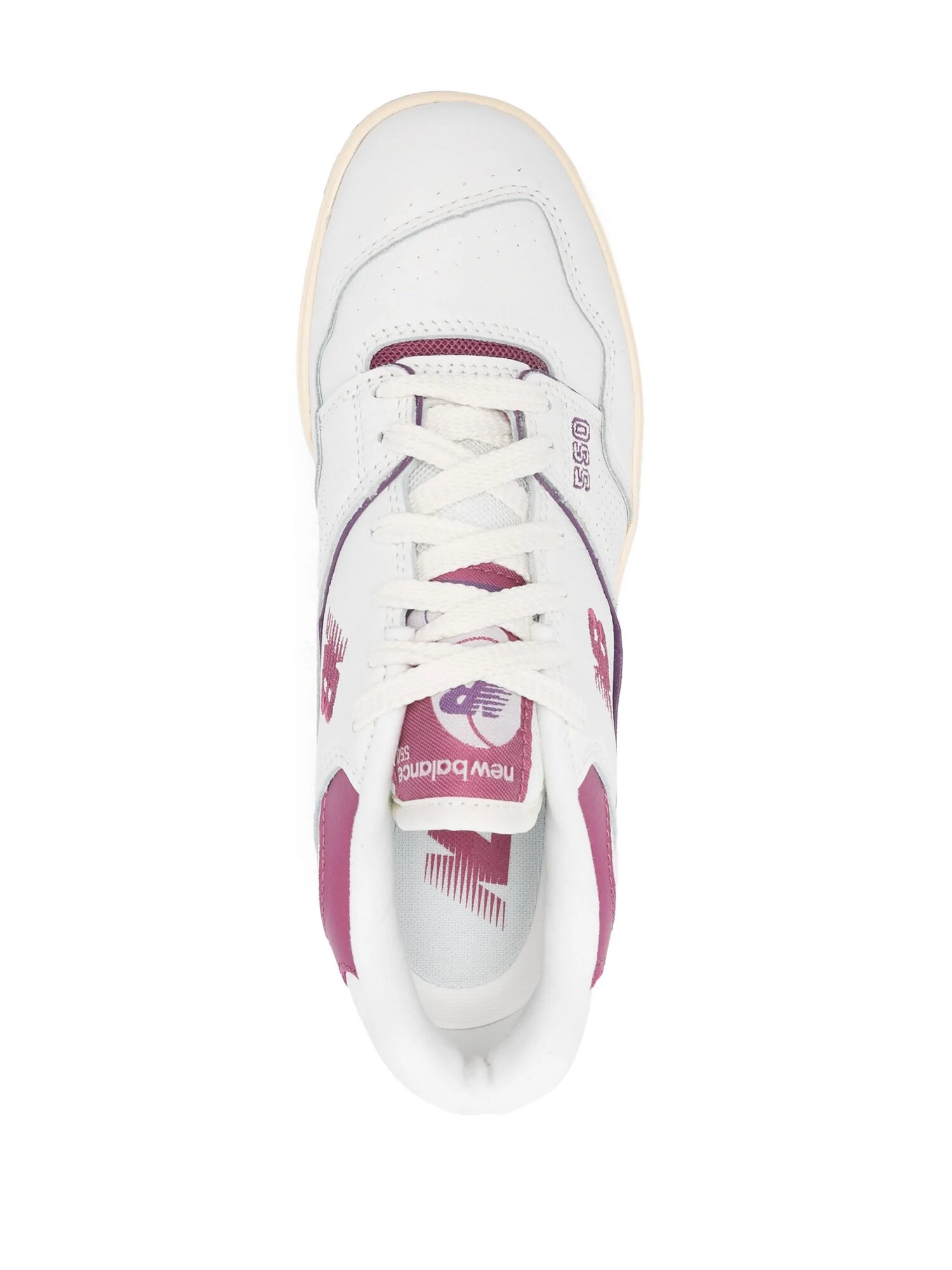Кроссовки New Balance 550, размер 8,5 US, бежевый/белый — фото 1