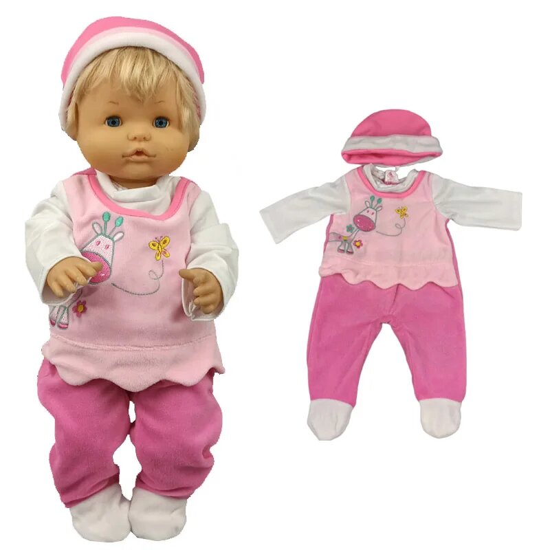 Комплект одежды для куклы Nenuco Ropa Y Su Hermanita Розовый, A1