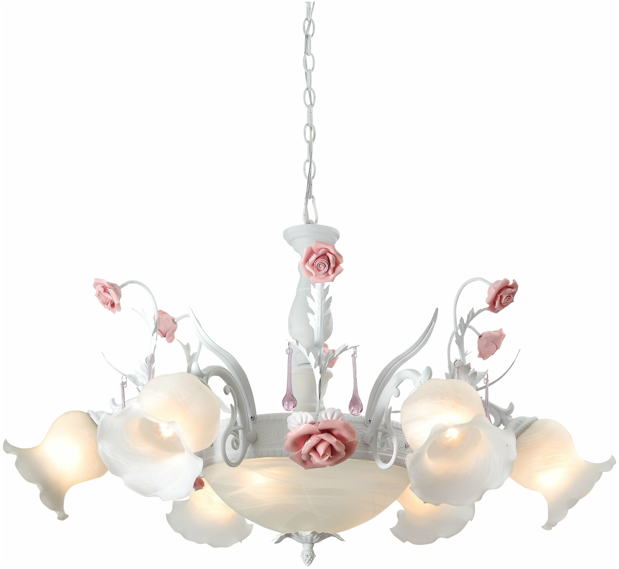 Люстра подвесная Lucia Tucci Fiori di rose 105.6.2