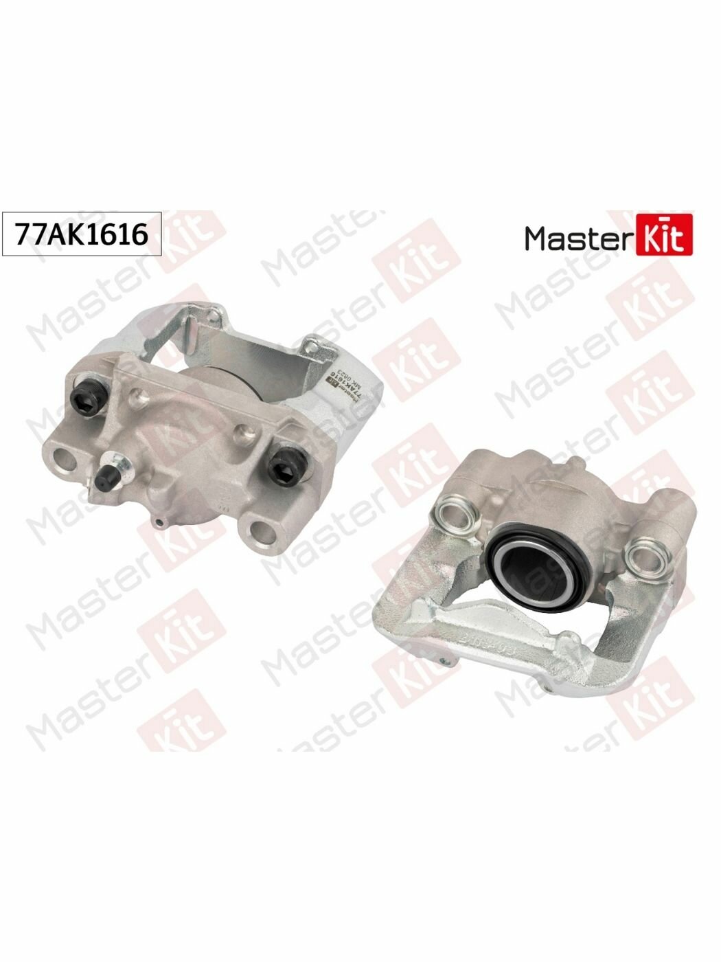 Тормозной суппорт передний левый MasterKit 77AK1616 для Renault SANDERO/STEPWAY I, Citroen C15, Peugeot 205