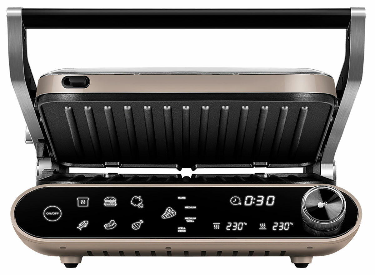 Гриль Редмонд SteakMaster GM303, бежевый