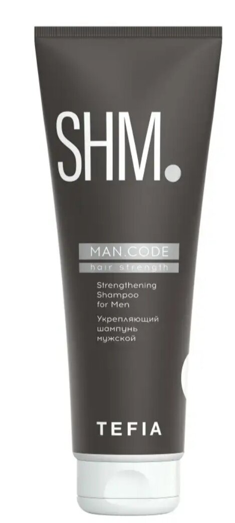 Шампунь Tefia "Man.Code", укрепляющий, для всех типов волос, 285мл