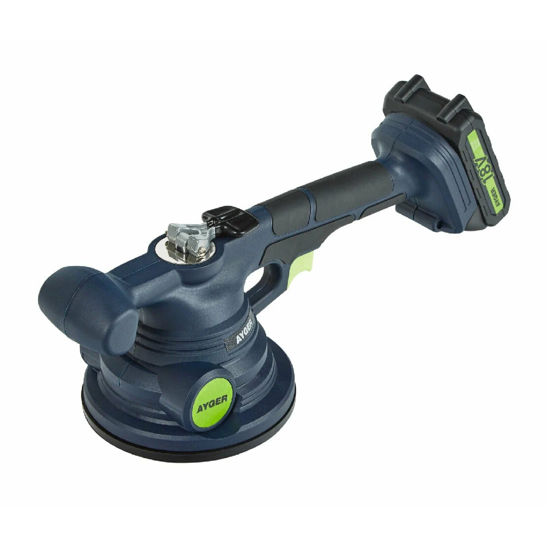 Аккумуляторная виброприсоска для укладки плитки AYGER TLM20/50, 18 В, 2 А·ч