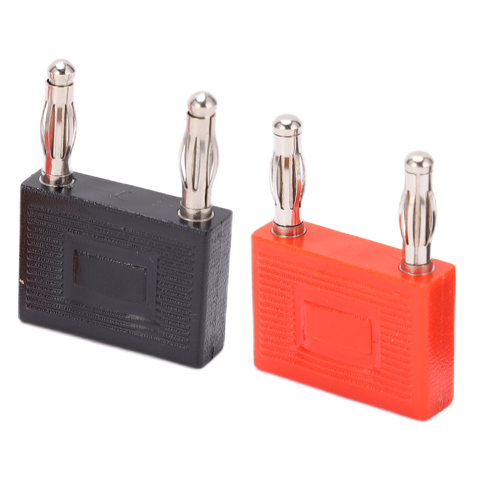 Разъем U37 4 мм, двухрядный, типа «банан», адаптер 1 на 2, соединитель для кабеля своими руками, расстояние между контактами 16 мм.