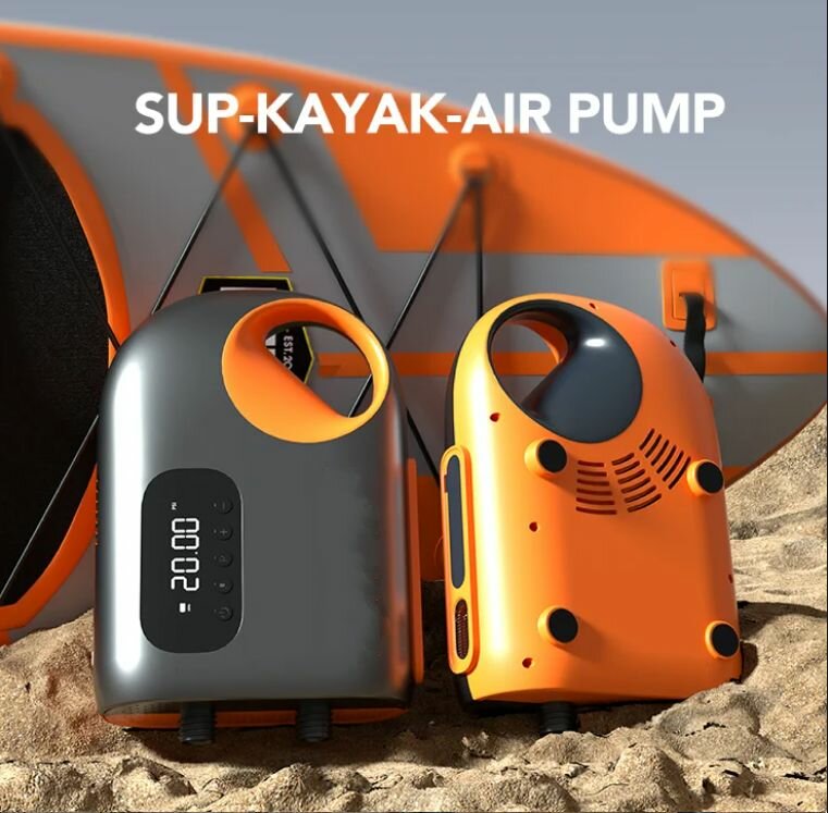 SB Аккумуляторный насос для надувки сапа/каяка до 20 PSI ( 12000mAh )