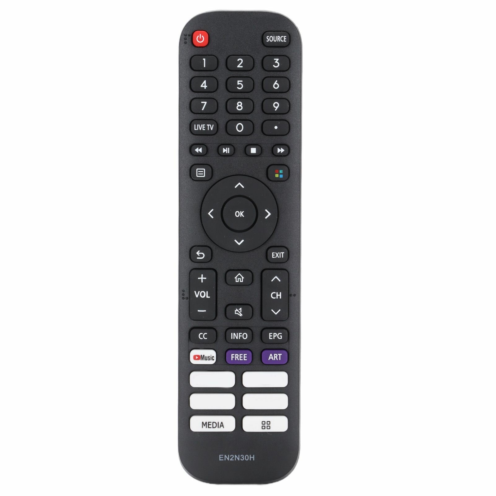 Пульт ДУ Hisense для 55H6G, 55V6G, 55A60G и других моделей